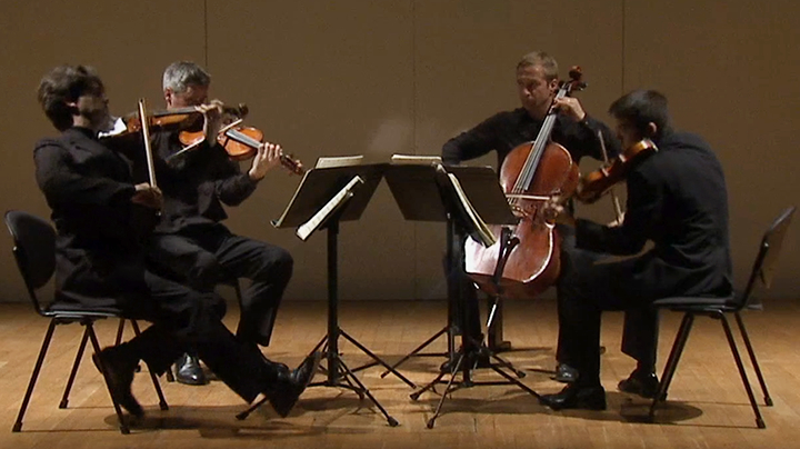 The Kreutzer Quartet performs Beethoven's Great Fugue in B-flat Major ...