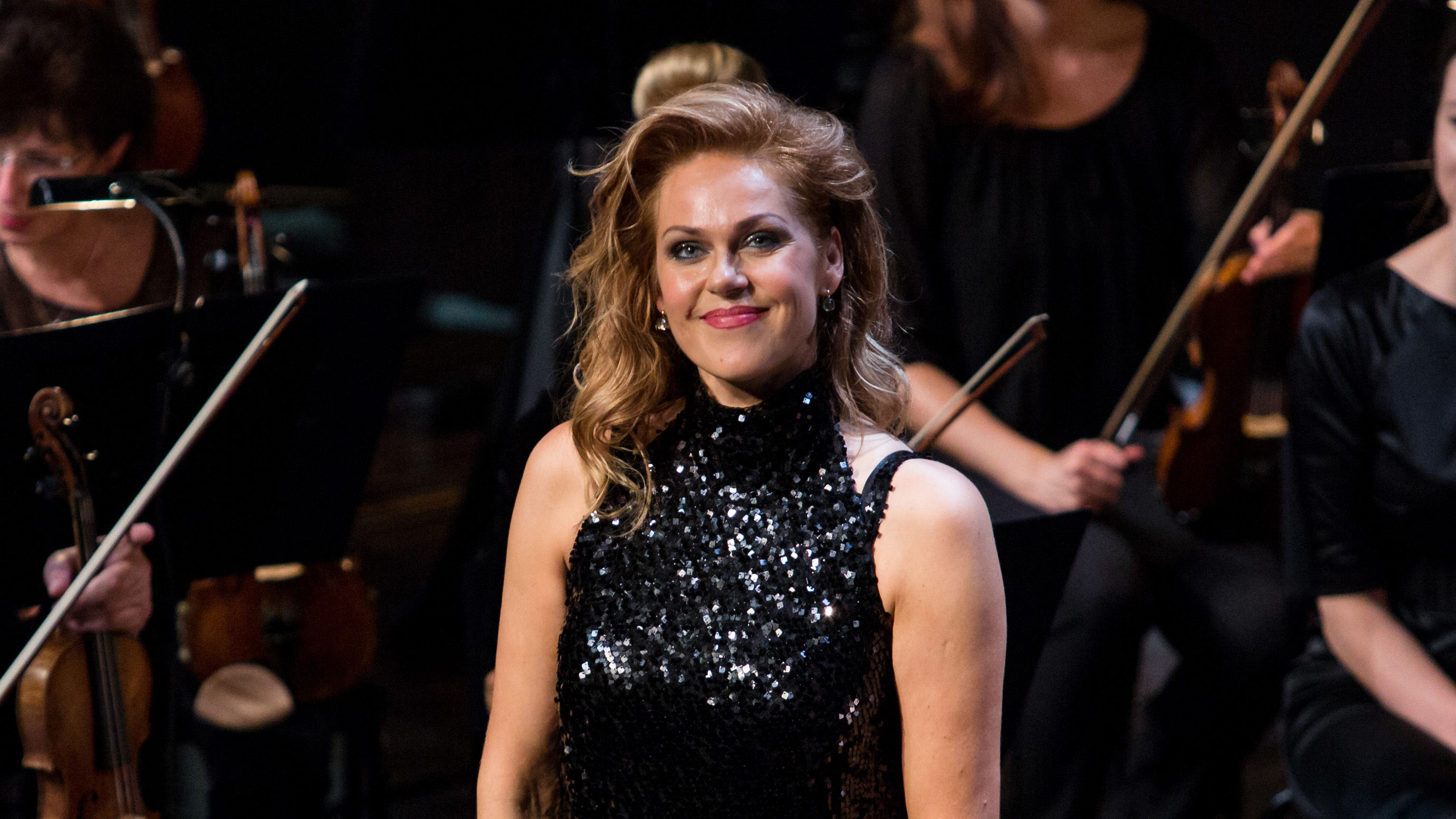 Kristine Opolais sings famous Italian opera arias