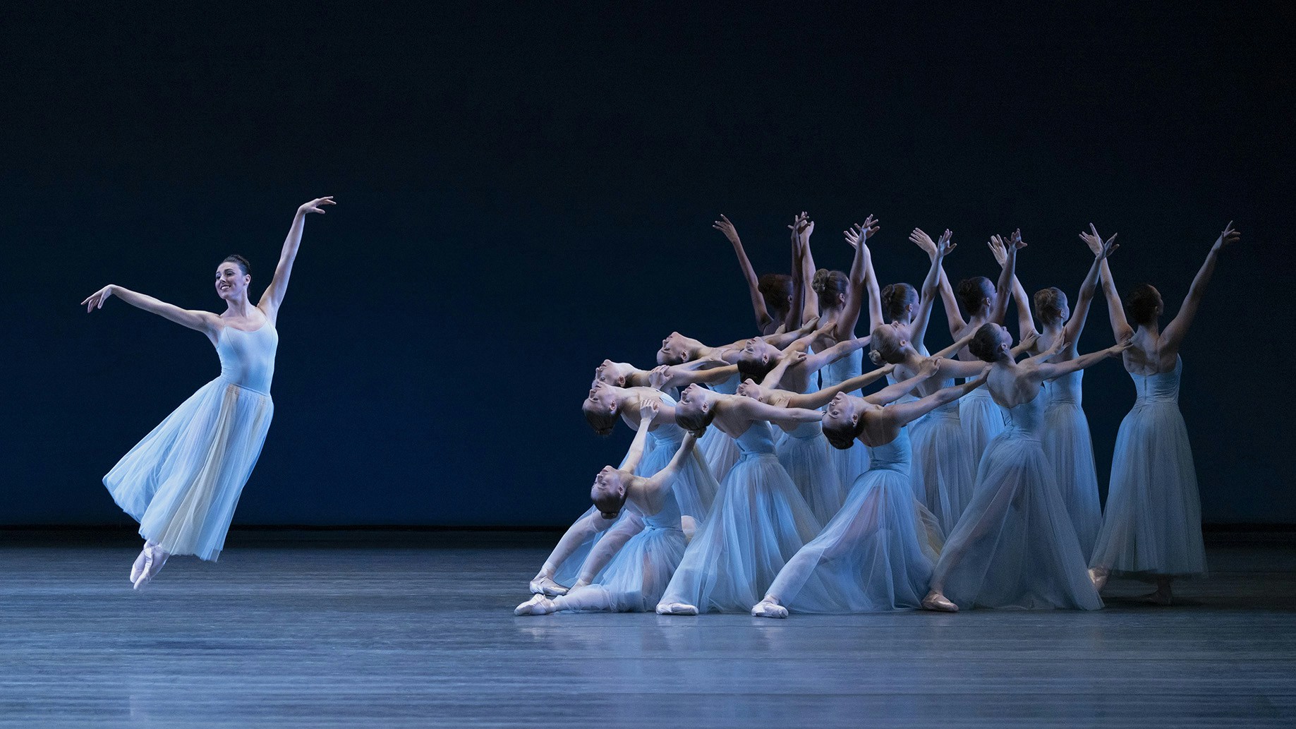 The New York City Ballet Performs Ballets By George Balanchine And
