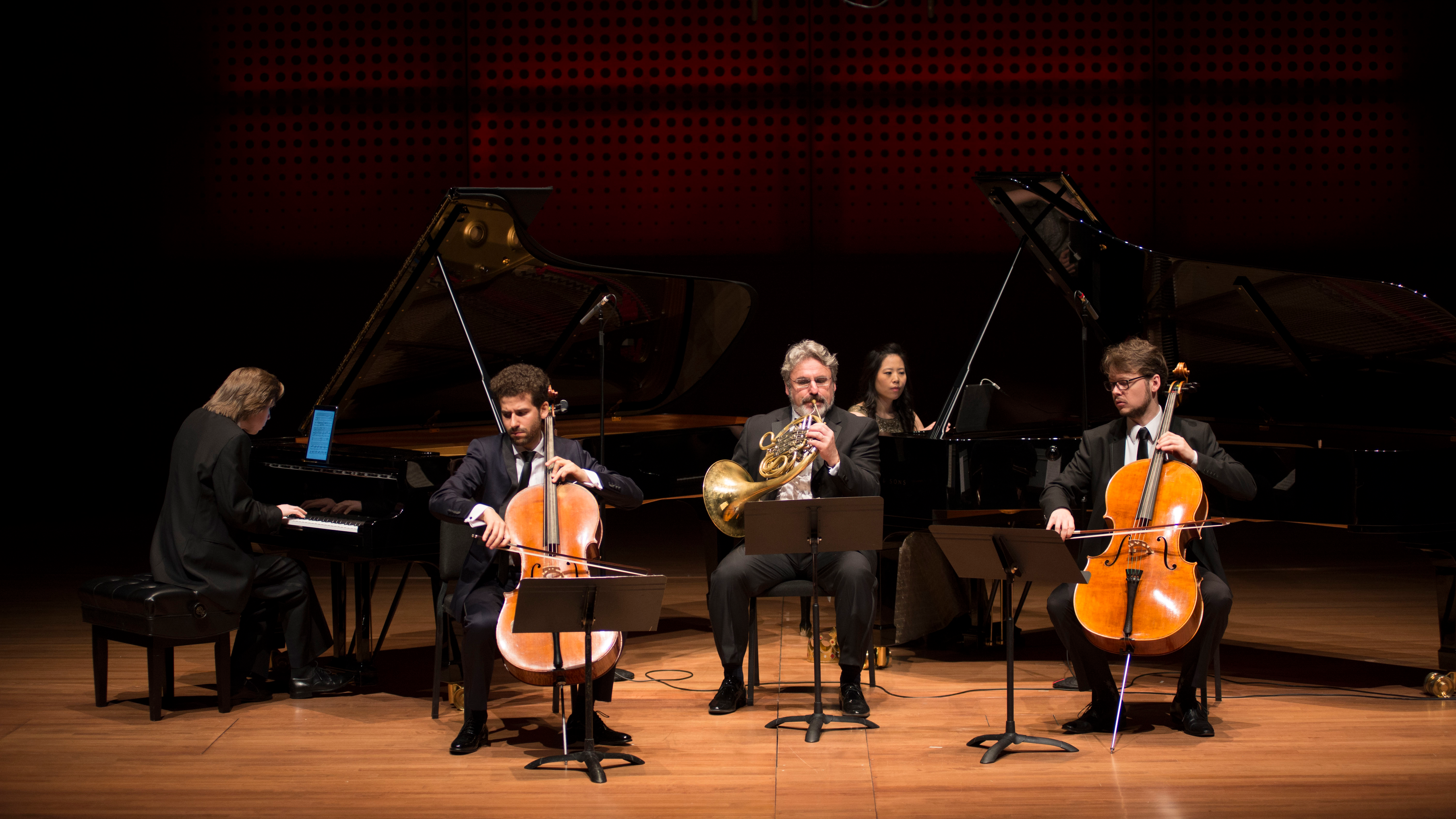 Schumann's Andante and Variations for Horn, Two Cellos, and Two Pianos ...