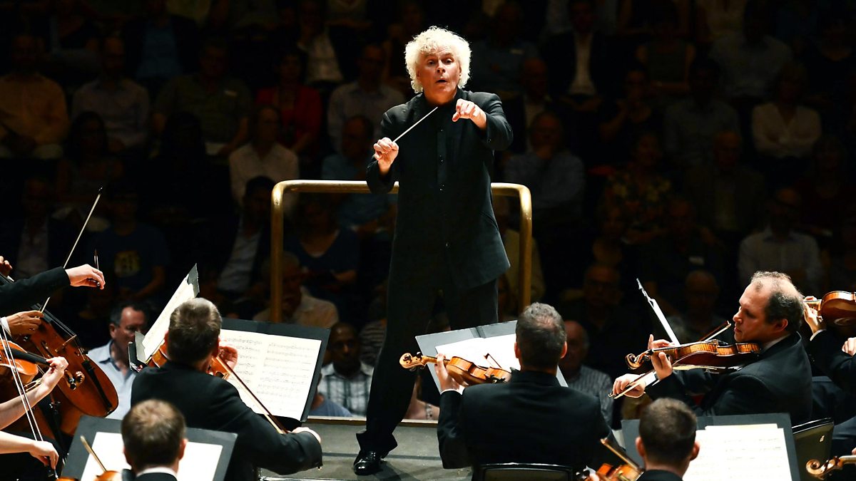 Sir Simon Rattle conducts Bartók, Szymanowski, Stravinsky, Golijov, and ...
